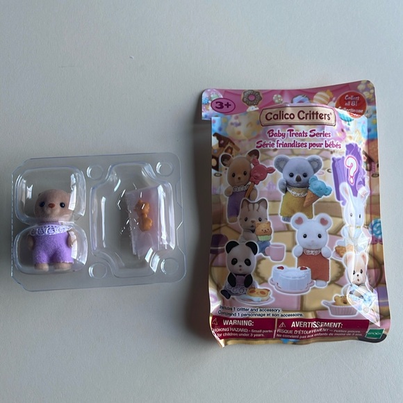 calico critters | Toys | Calico Critters Baby Treats Series Blind Bag ...